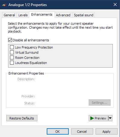 Disabling Windows Audio Enhancements – Audient Help Desk